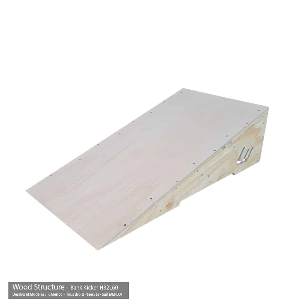 Module de Skate - Prêt à monter - Wood Structure Skatepark