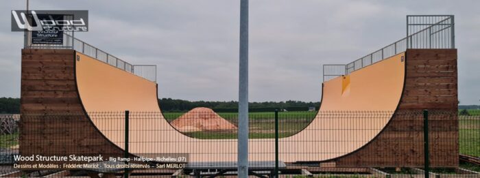 Big Ramp - Vertical Halfpipe - Wood Structure (37) - Wood Structure