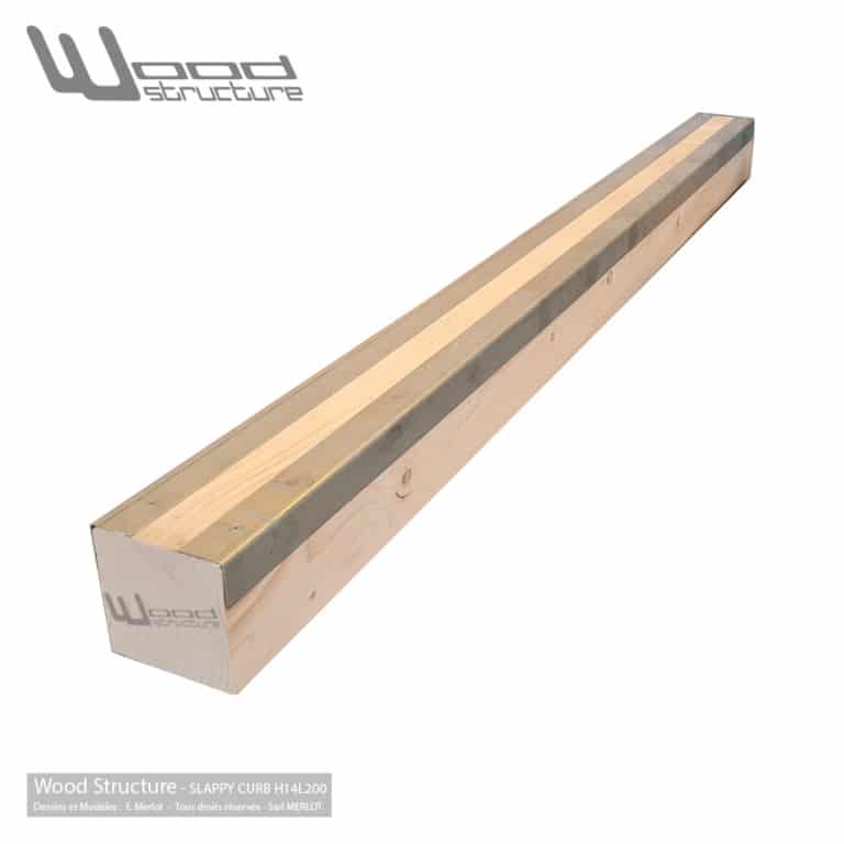 Slappy Curb - Wood Structure Skatepark