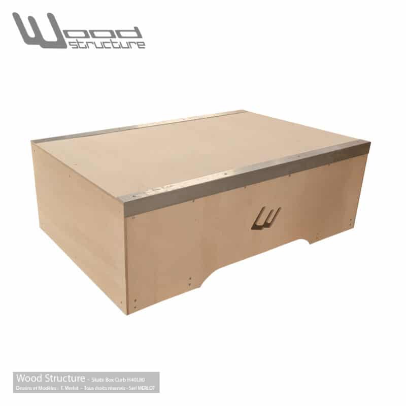 Module de Skate - Prêt à monter - Wood Structure Skatepark