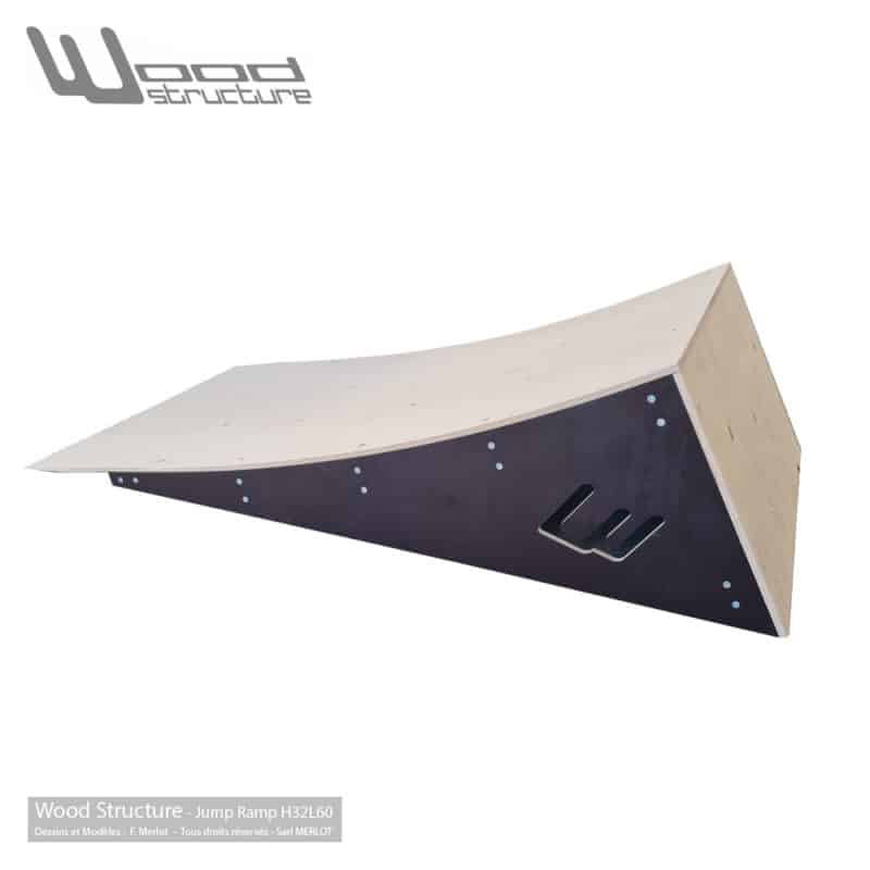 Module de Skate - Prêt à monter - Wood Structure Skatepark