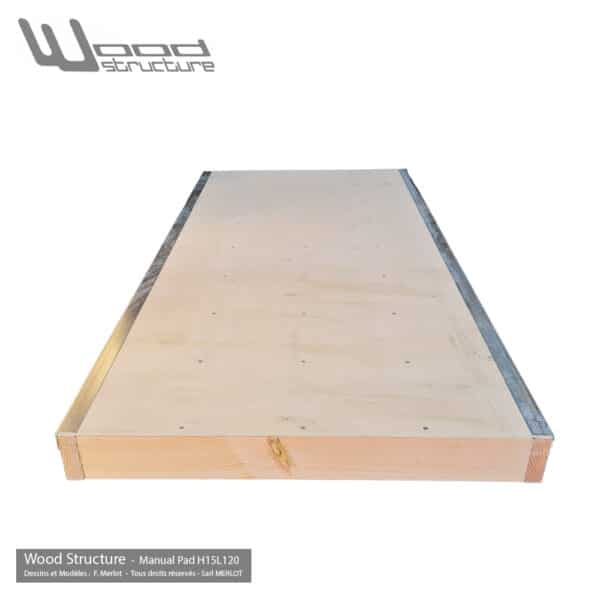 Curb Grind Box - Wood Structure Skatepark