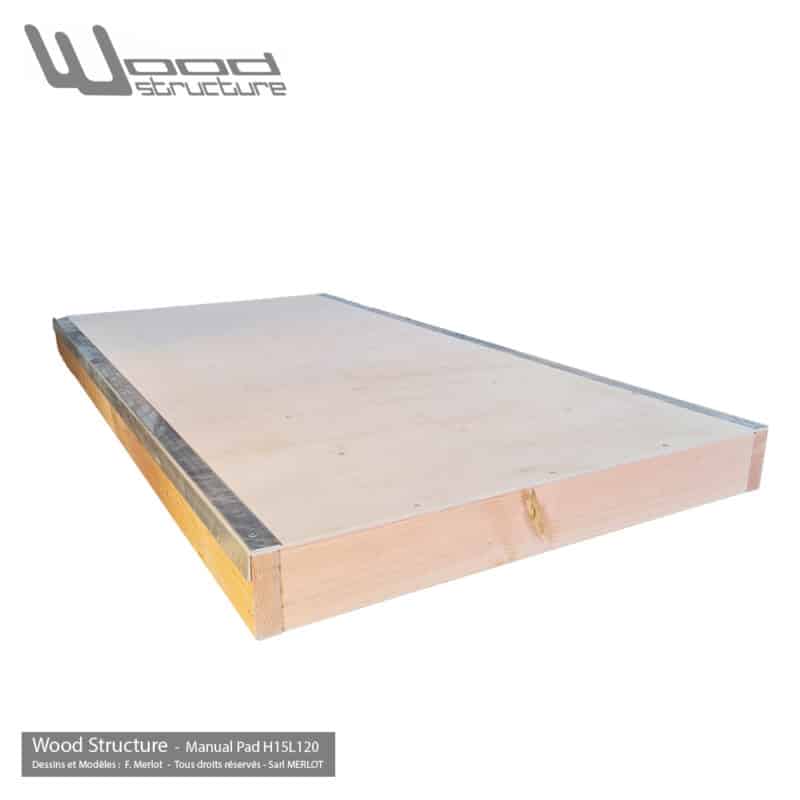 Curb Grind Box - Wood Structure Skatepark